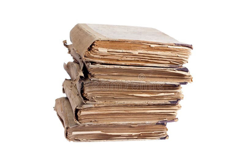 Stack of old antique books stock photo. Image of brown - 17161948