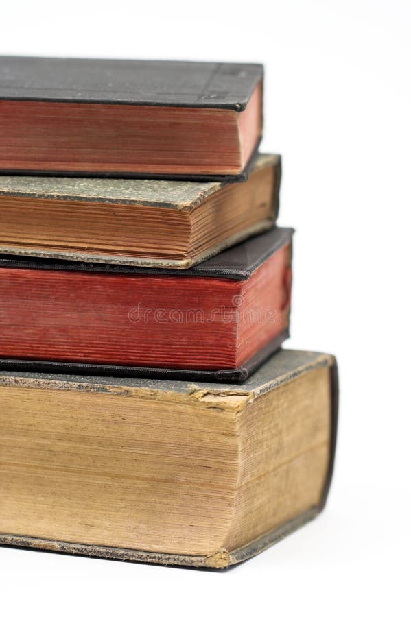 Stack of old books stock image. Image of pile, education - 12823401