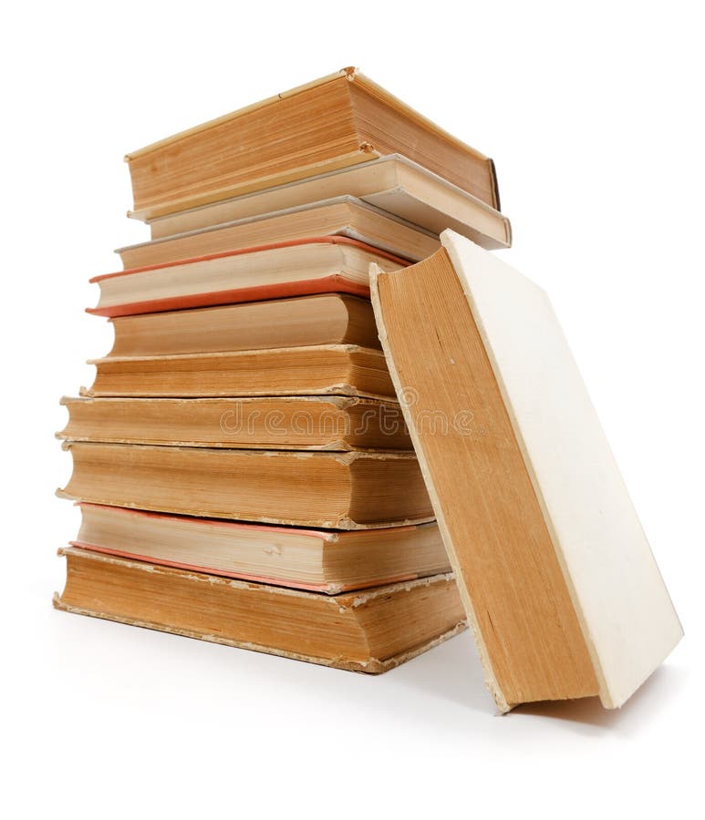 Stack of old books stock image. Image of books, text - 16734515