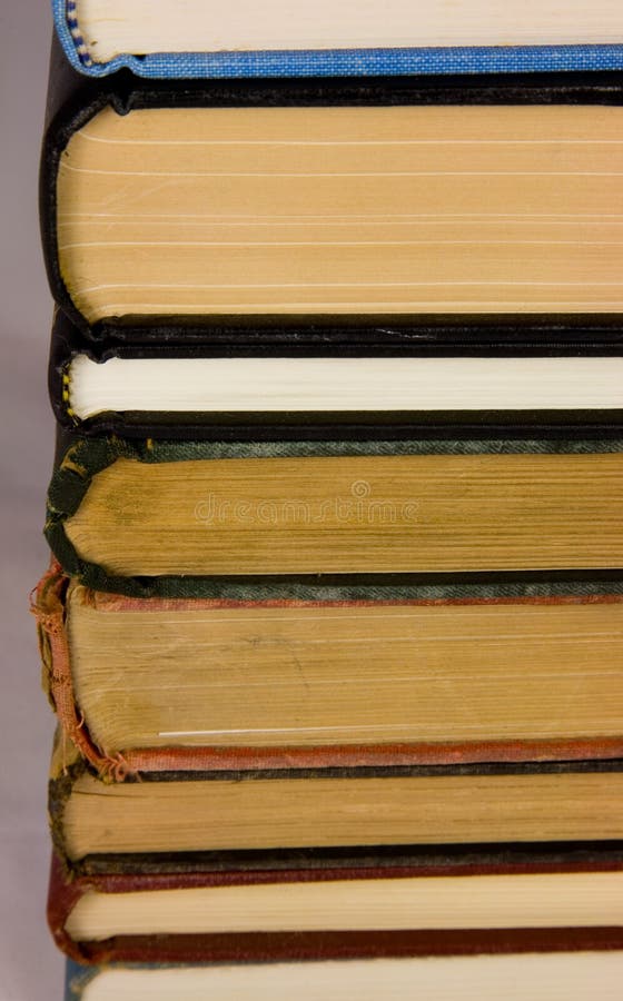 Stack of old books stock image. Image of hardback, reading - 1813307