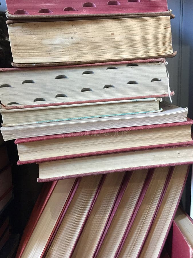 A stack of old books stock photo. Image of knowledge - 93196550