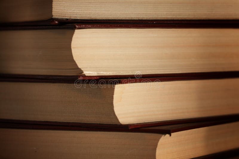 Stack of Old Books Interesting Stock Image - Image of brown, data: 44485925