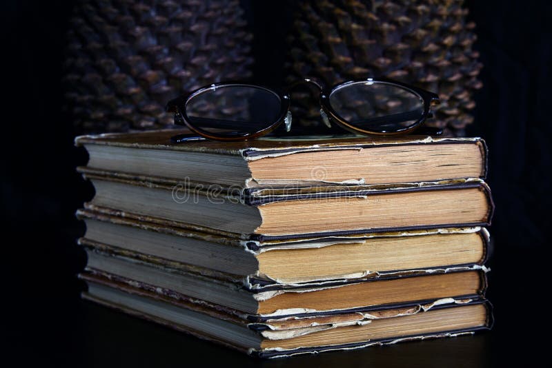 Stack of dusty books stock photo. Image of education - 15760176