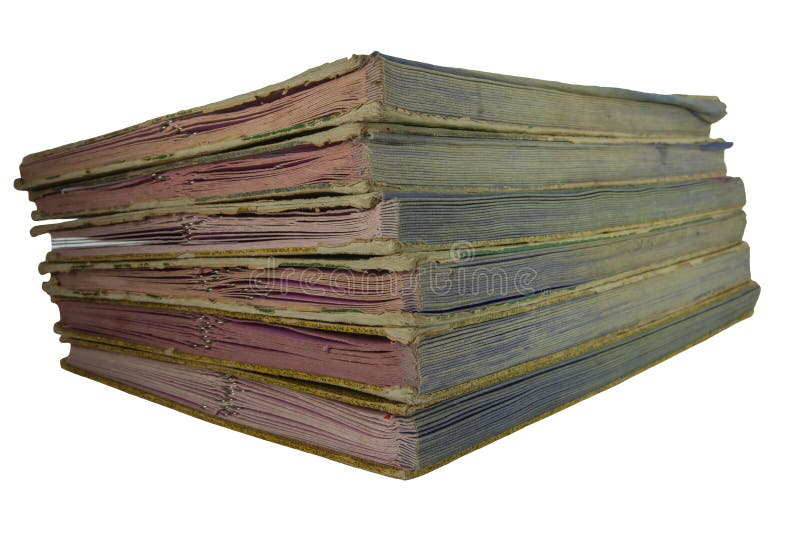 Stack of old files stock image. Image of tower, files - 40335167