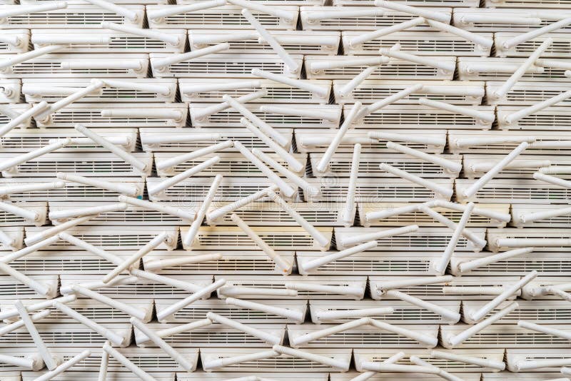 Stack of Old Network Device, Internet Wifi Router and Modem, Electronic ...