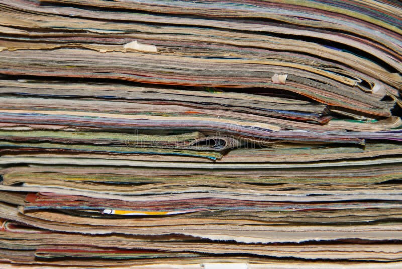 Stack of the old journals stock image. Image of business - 89796949
