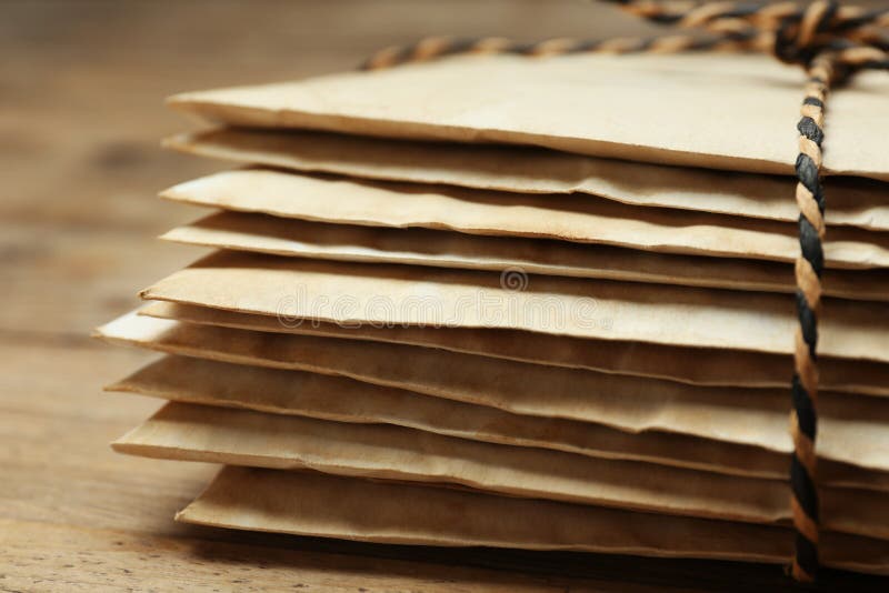 Parchment Stack Old Letters Stock Photos - Free & Royalty-Free Stock ...