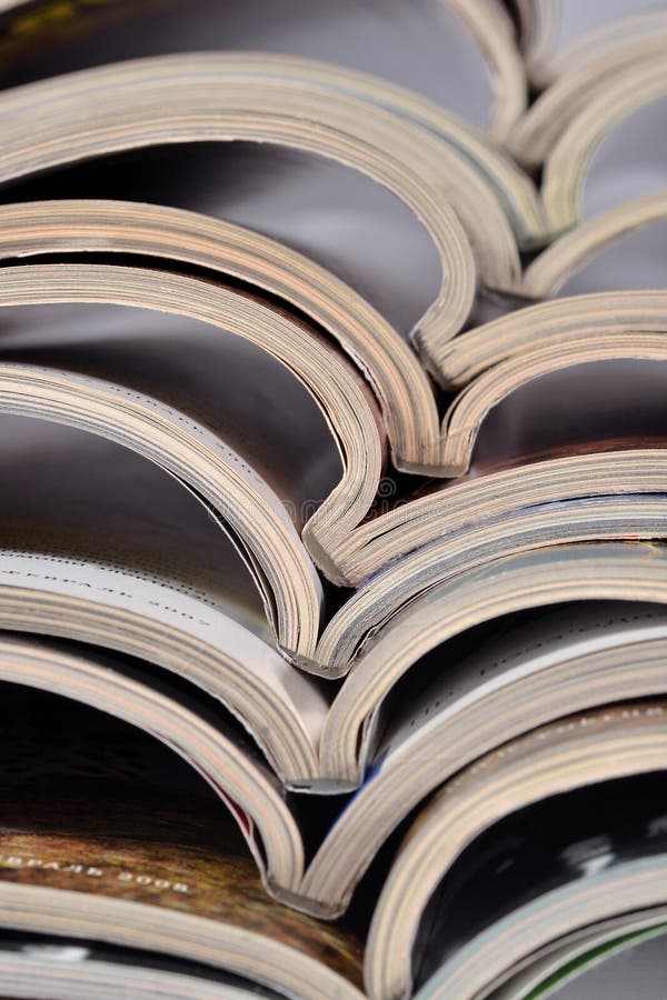 Stack of old magazines stock image. Image of editorial - 40804909