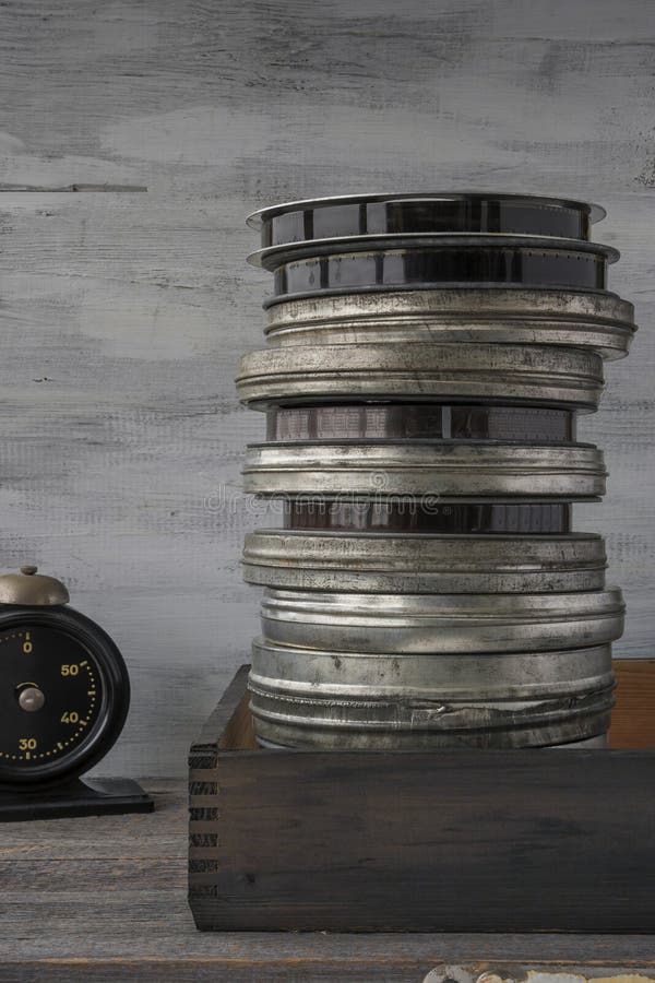 A stack of old movies stock image. Image of cinema, storage - 82912335