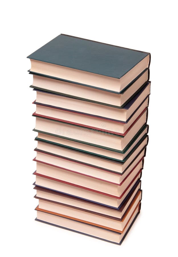 Stack of old books four stock photo. Image of retro - 120739170