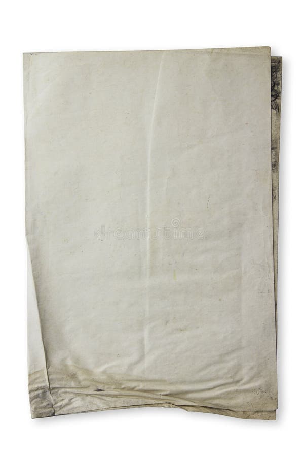 Stack of Old Paper Document Stock Image - Image of creative, design ...