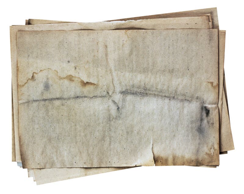 Stack of old papers stock image. Image of paper, design - 187124779