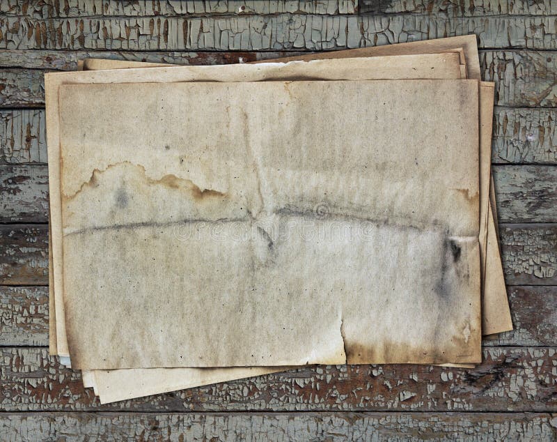 Stack of old papers stock photo. Image of wood, page - 172394976
