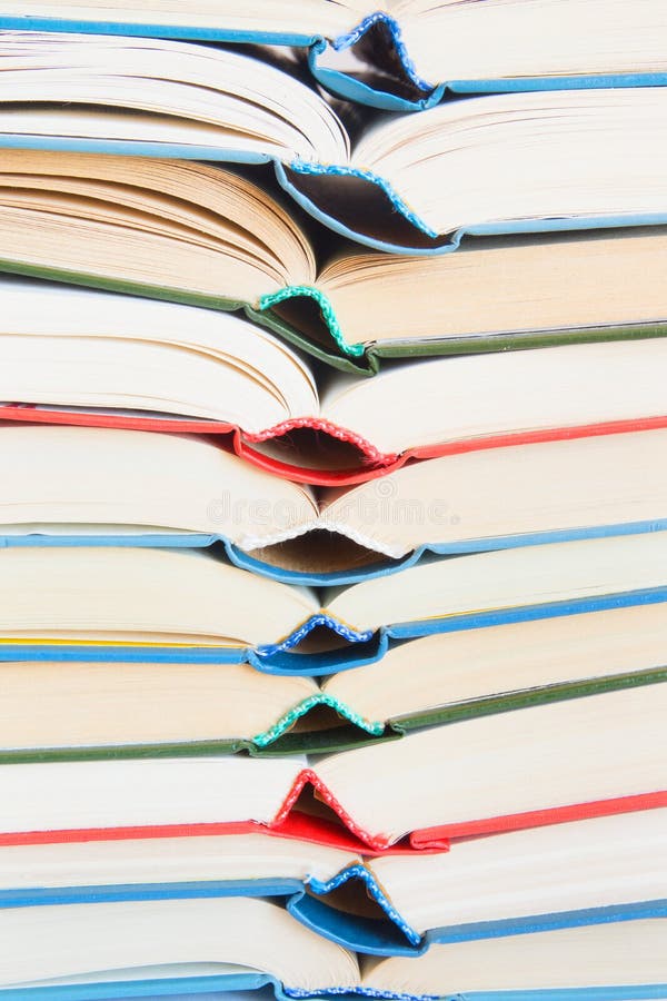 Stack of open books stock photo. Image of learn, open - 30831034