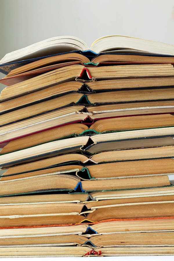 Stack Of Falling Books Royalty Free Stock Photos Image