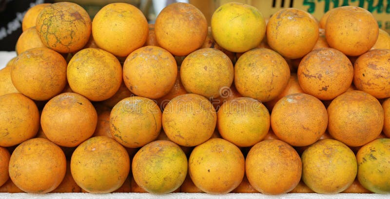 Stack of Orange Fruit for Background Stock Image - Image of ripe ...