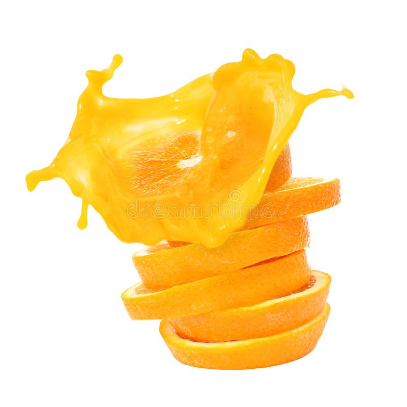 Stack of Citrus Fruit Slices. Stock Image - Image of citrus, round ...