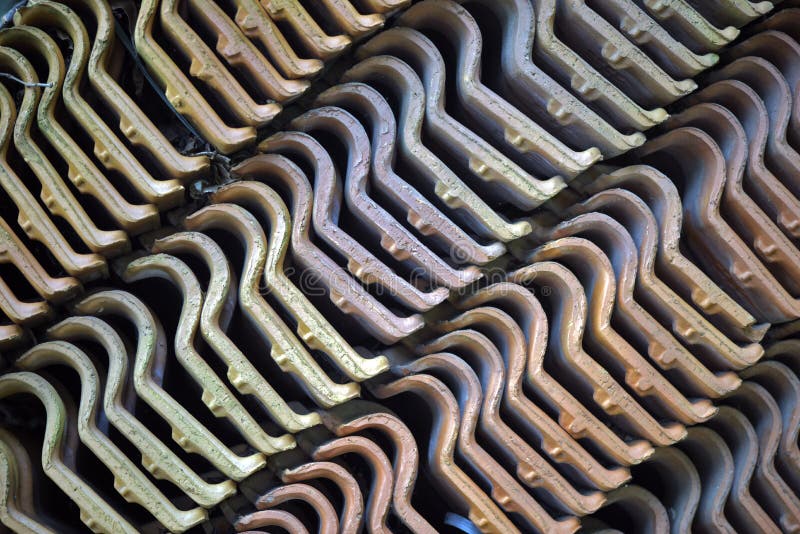 Stack of Outdoor Tiles in Geometric Composition Stock Photo - Image of ...