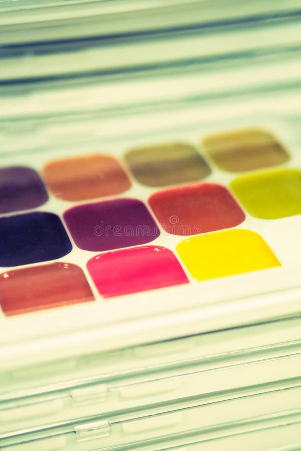 Stack of Packages with Different Colors - Watercolor for the Artist ...