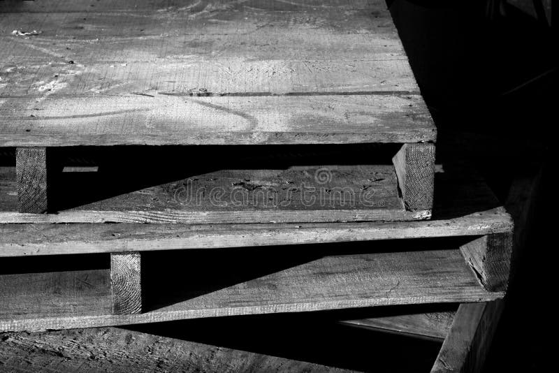 Stack of pallets stock photo. Image of black, pack, flat - 527902