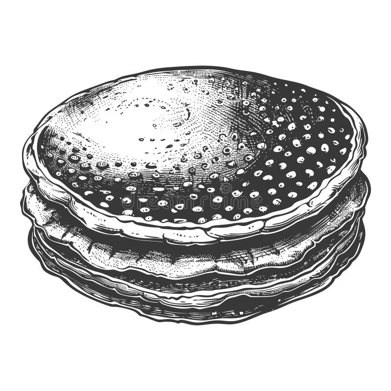Delicious Stack of Pancakes, Breakfast Food Illustration Stock Vector ...