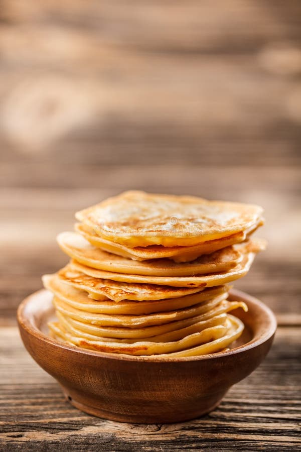 Stack of pancakes stock photo. Image of board, breakfast - 33349776