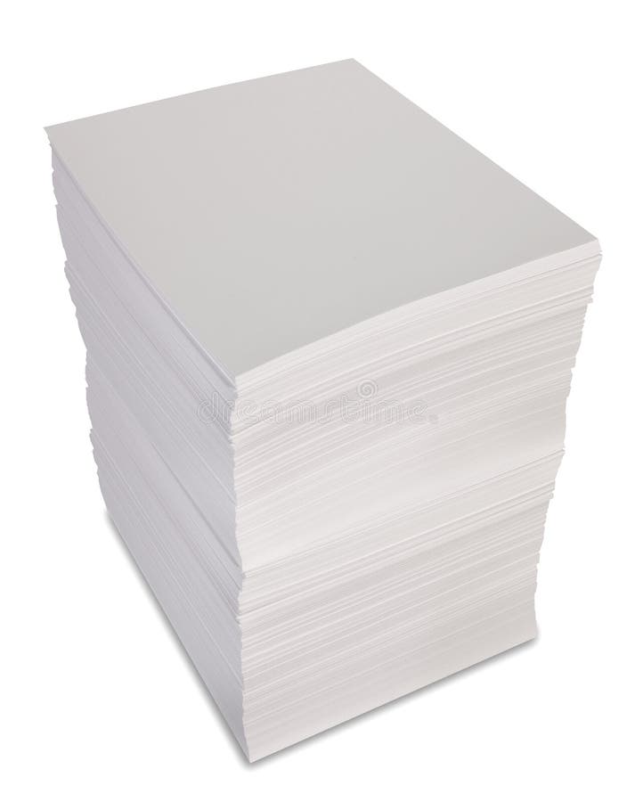 Stack of papers stock image. Image of group, paper, printing - 14437743