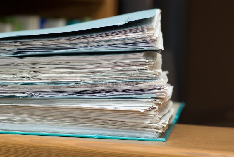 Stack paper stock image. Image of documents, office, stack - 5012753