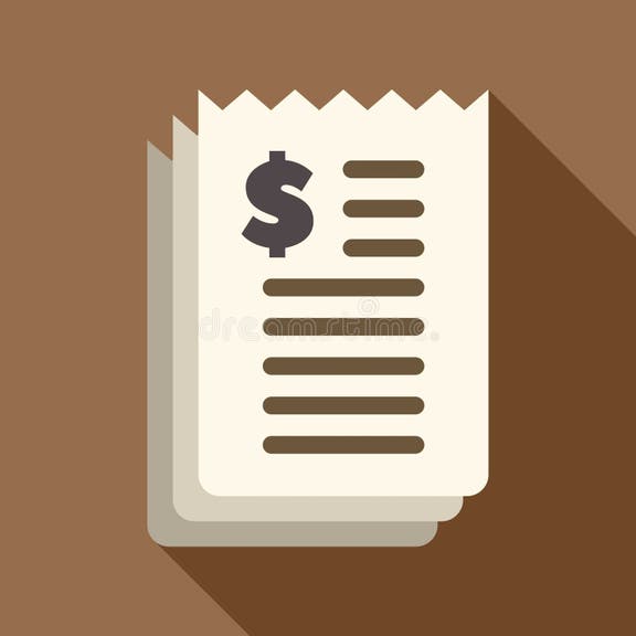 Stack of Paper Bills Showing Dollar Sign Representing Expenses Stock ...