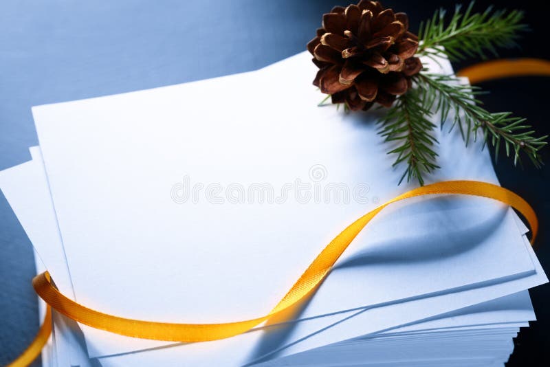 Stack of paper cards stock photo. Image of office, cone - 27544574