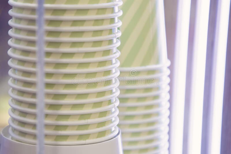 Stack of a paper cups stock photo. Image of away, cups - 133136540