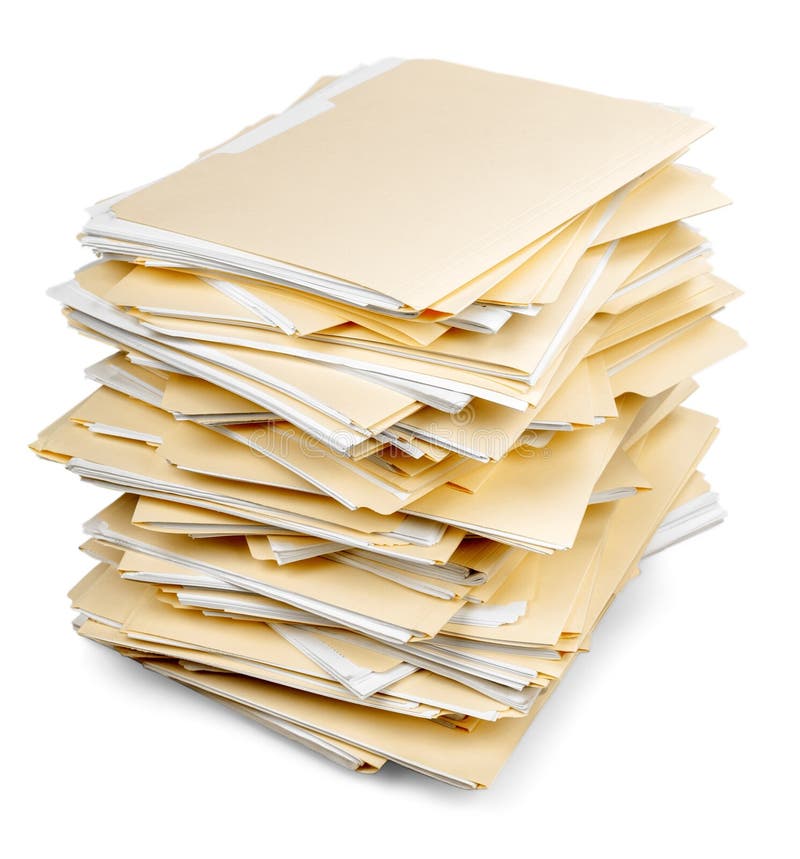 Stack stock photo. Image of heap, chaos, order, paper - 63114300