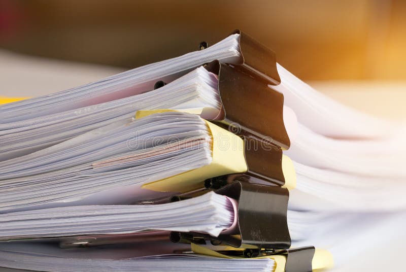 Stack of Documents stock photo. Image of documentation - 2997752