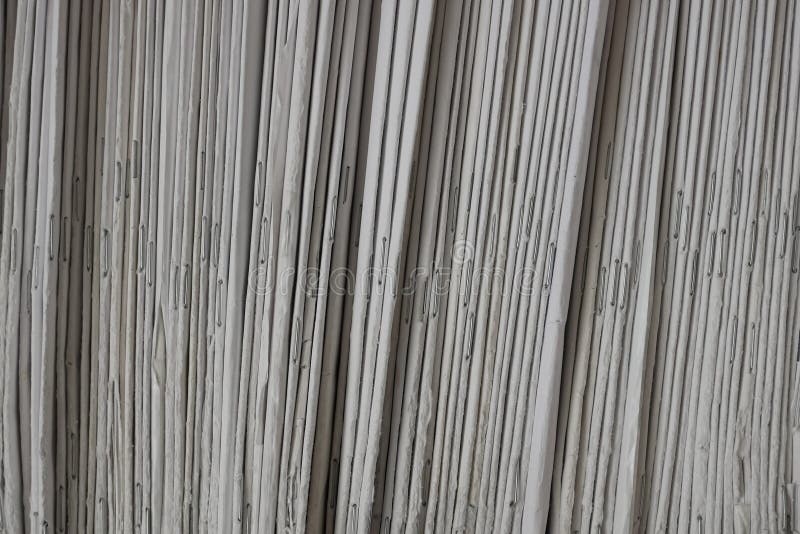 Stack of the Paper Documents Notes Stock Image - Image of data ...