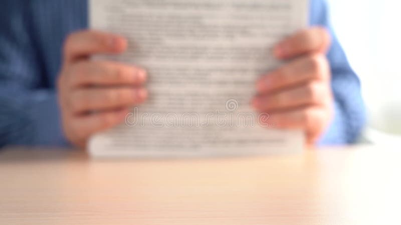 A Stack of Paper Files Falls on the Table. Office Work Concept Stock ...