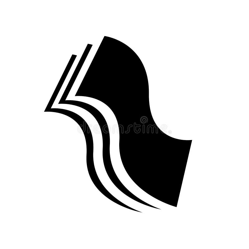 Stack of Paper Vector Logo Stationery Stacked Papers Icon Template ...