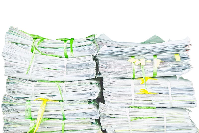 Stack of paper stock photo. Image of overburdened, manuscript - 47760194