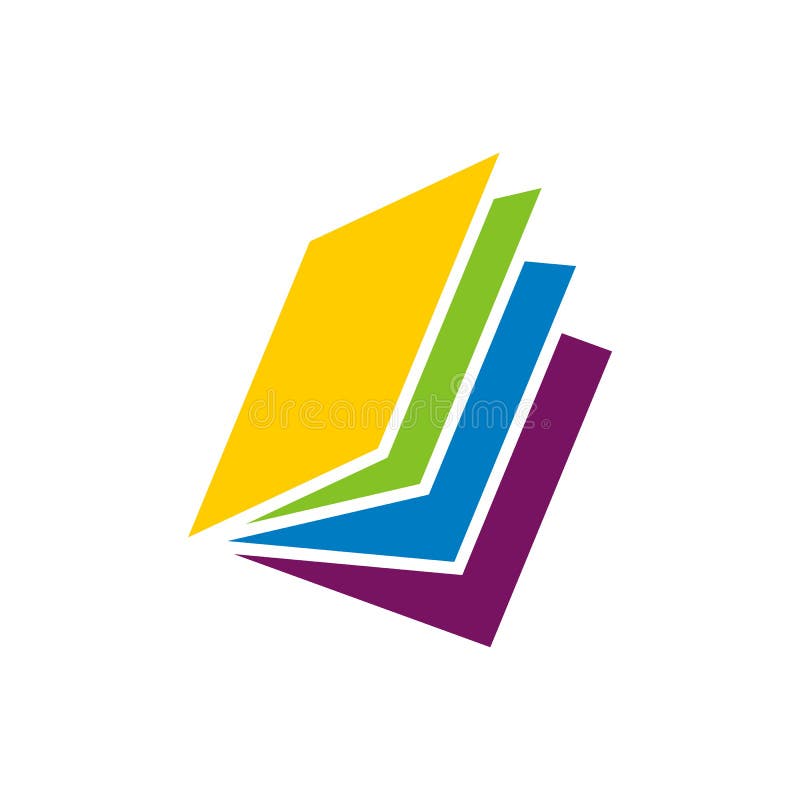 Stack of Paper Logo Template Illustration Design. Vector EPS 10 Stock ...