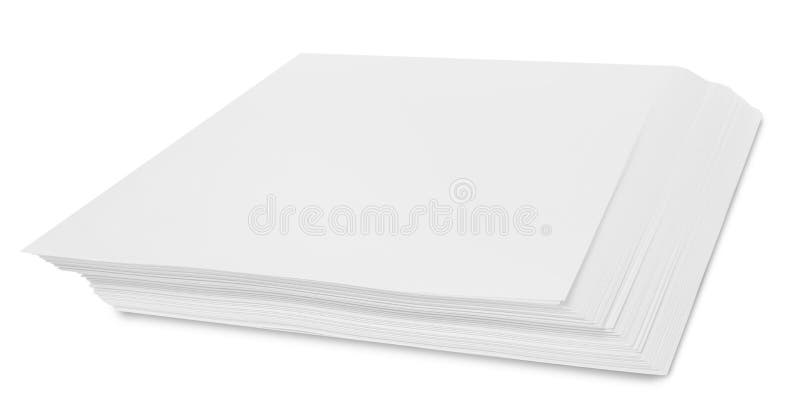 Stack of Paper Sheets Isolated on White Stock Image - Image of group ... Stack of Paper Sheets Isolated on White Stock Image - Image of group ...