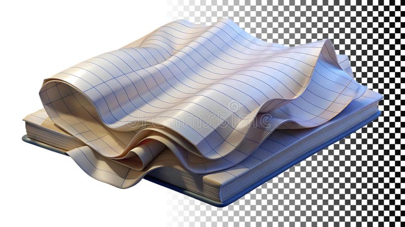 Stack of Paper Sheets, Office and Document Element Png Transparent ...