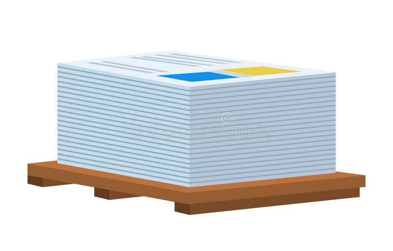 Stack of Paper Sign, Template Design Element, Vector Documents are ...