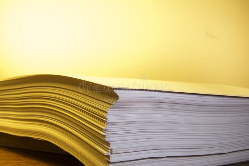 Stack of paper stock image. Image of gray, business, newspaper - 33853049