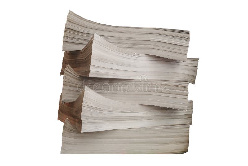 Stack of papers stock image. Image of group, paper, printing - 14437743