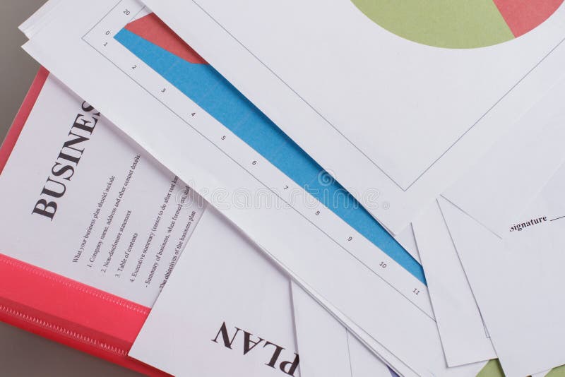 Stack of papers. stock photo. Image of business, information - 160930624