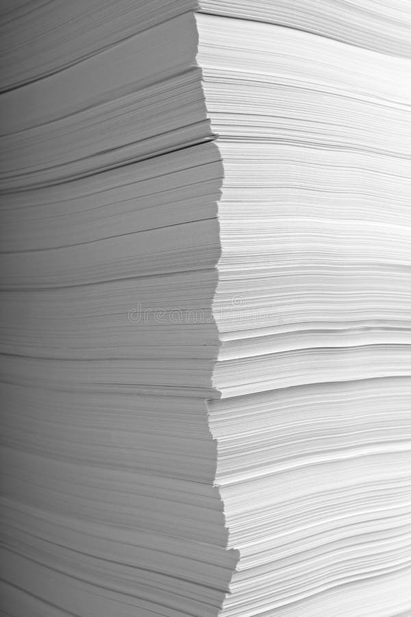 Stack of Papers Documents Office Business Stock Photo - Image of ...