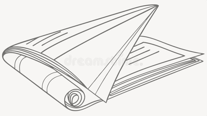 Stack of Papers Documents and Paperwork Symbol for Office Vector Design ...