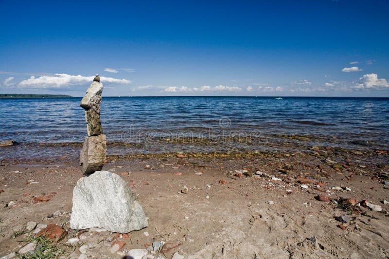 Stack of pebble stock image. Image of scene, group, collection - 11933701