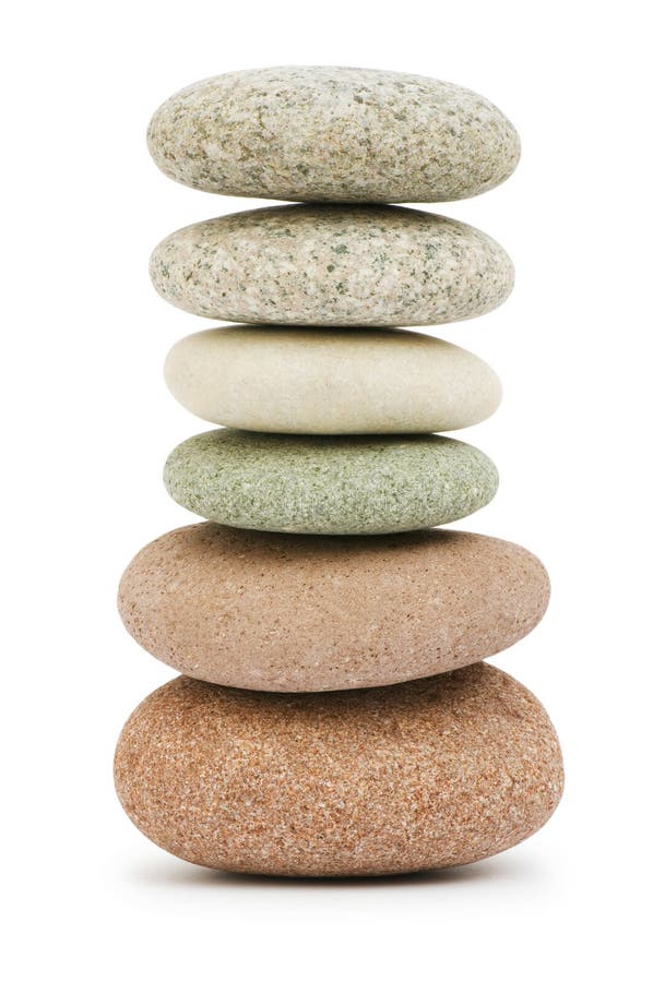 Stack of pebbles stock image. Image of rock, decoration - 9068819