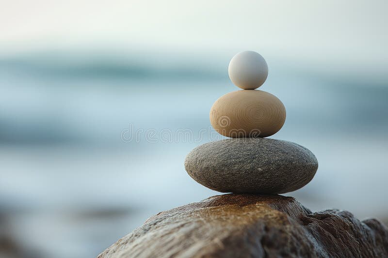 Stack of Pebbles. Zen Concept. Work Life Harmony: Balancing Act in the ...