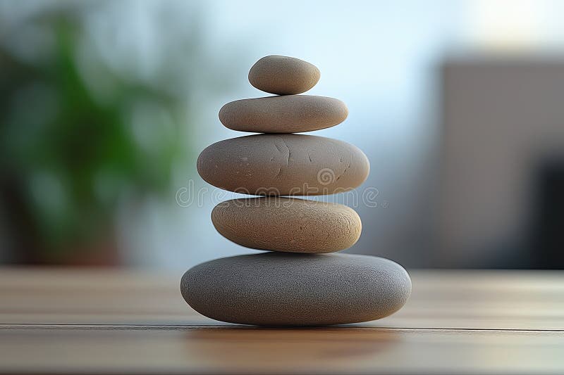 Stack of Pebbles. Zen Concept. Work Life Harmony: Balancing Act in the ...